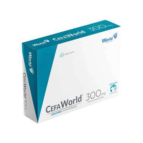 CefaWorld 300mg Cefalexina Antimicrobiano C/ 12 Comprimidos | Shopee Brasil