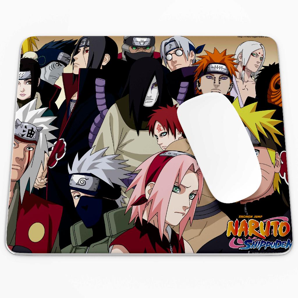 Mouse Pad Naruto Shippuuden Personagens Akatsuki | Shopee Brasil