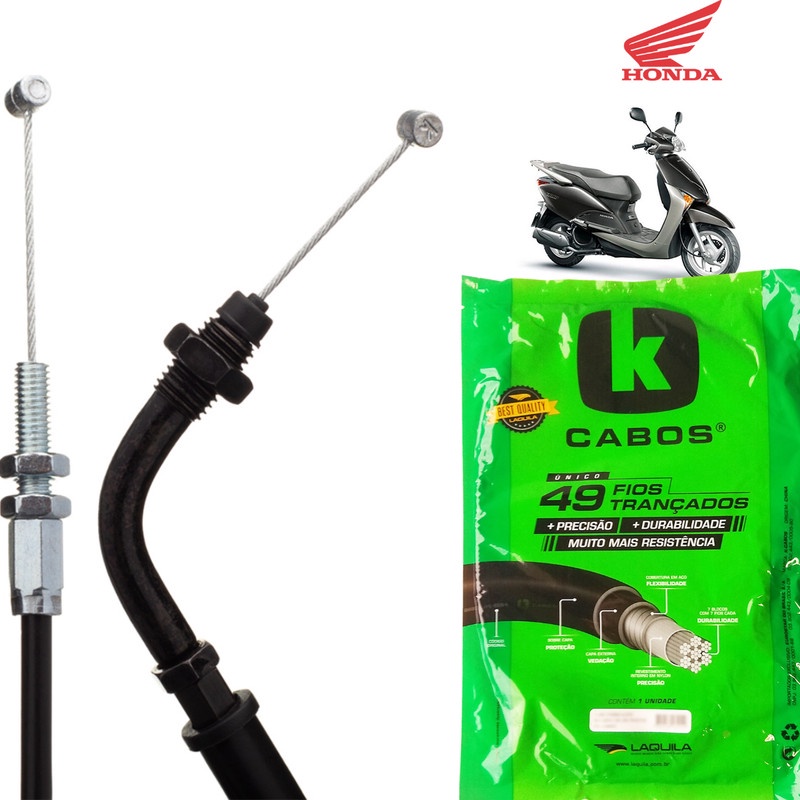 Cabo Acelerador Lead 110 Original K-Cabos | Shopee Brasil