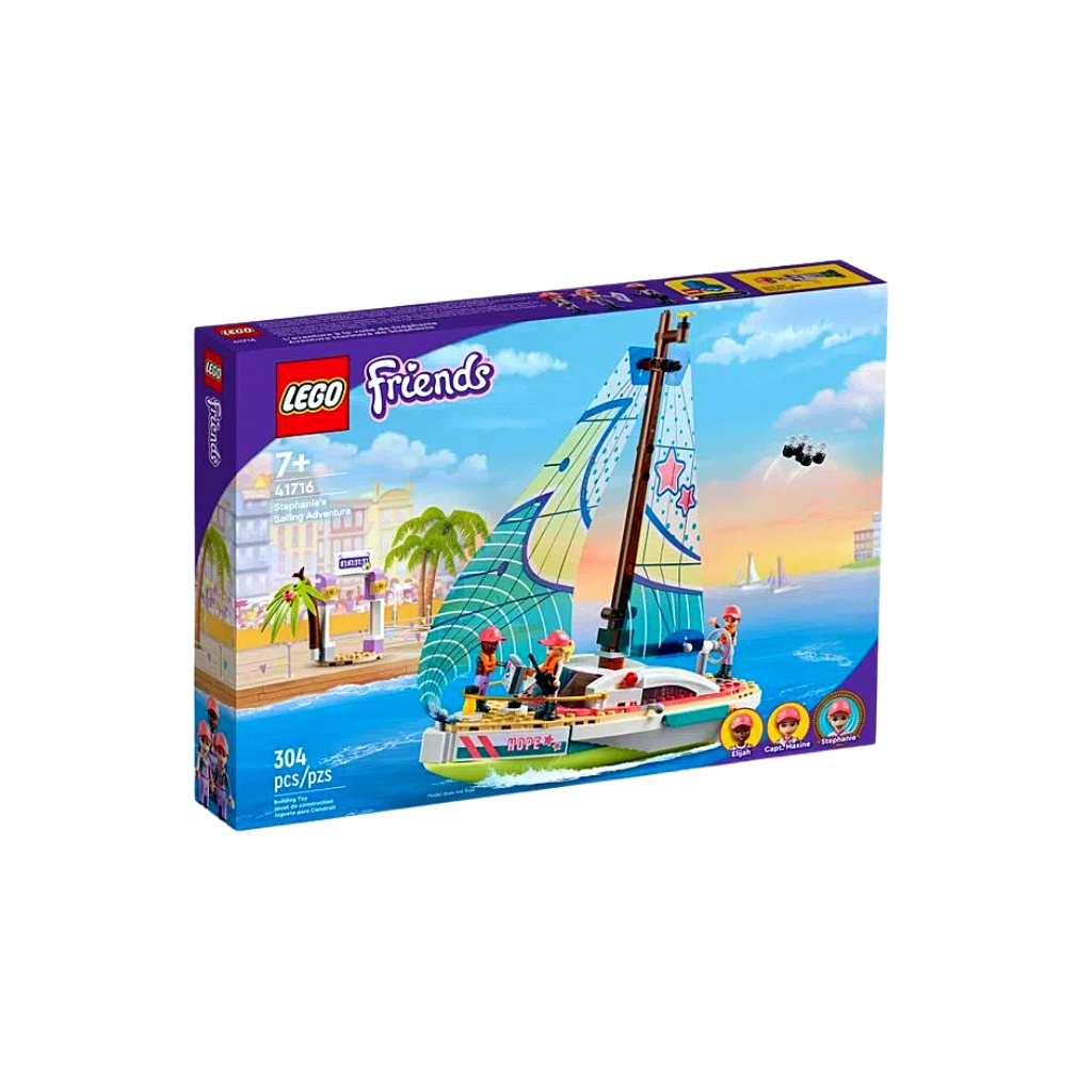 Friends Aventura de Navegação da Stephanie 41716 - Lego | Shopee Brasil