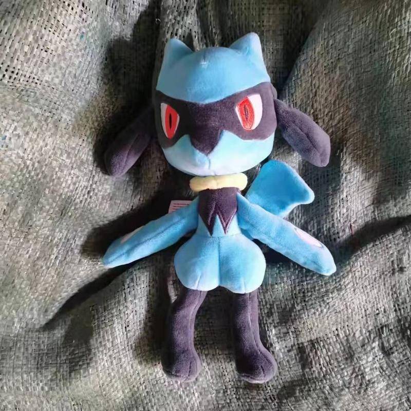 Pokemon Pokémon Pokémon Lucario Leo Lu Boneca de Pelúcia Pokemon ...