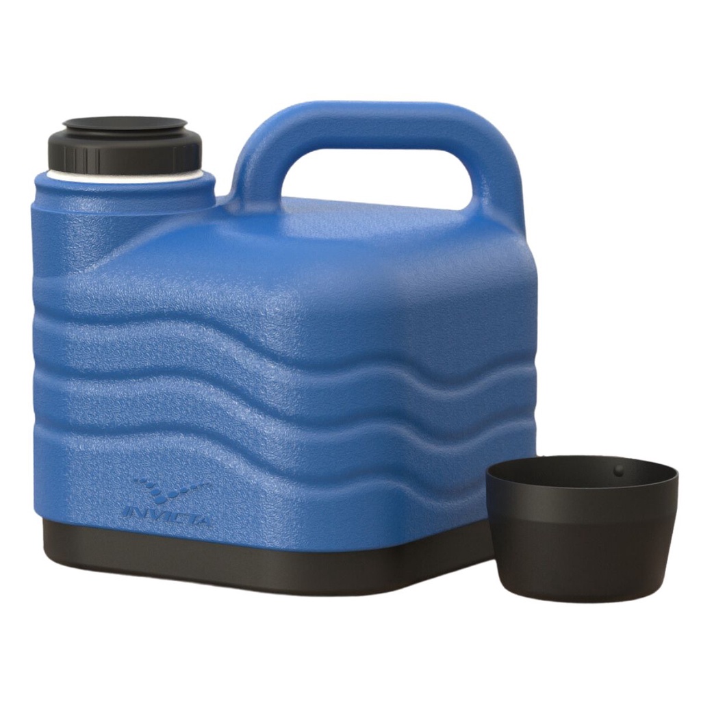 Garrafa Térmica Garrafão Térmico Pro 3 Litros Vermelho Azul Resistente ...