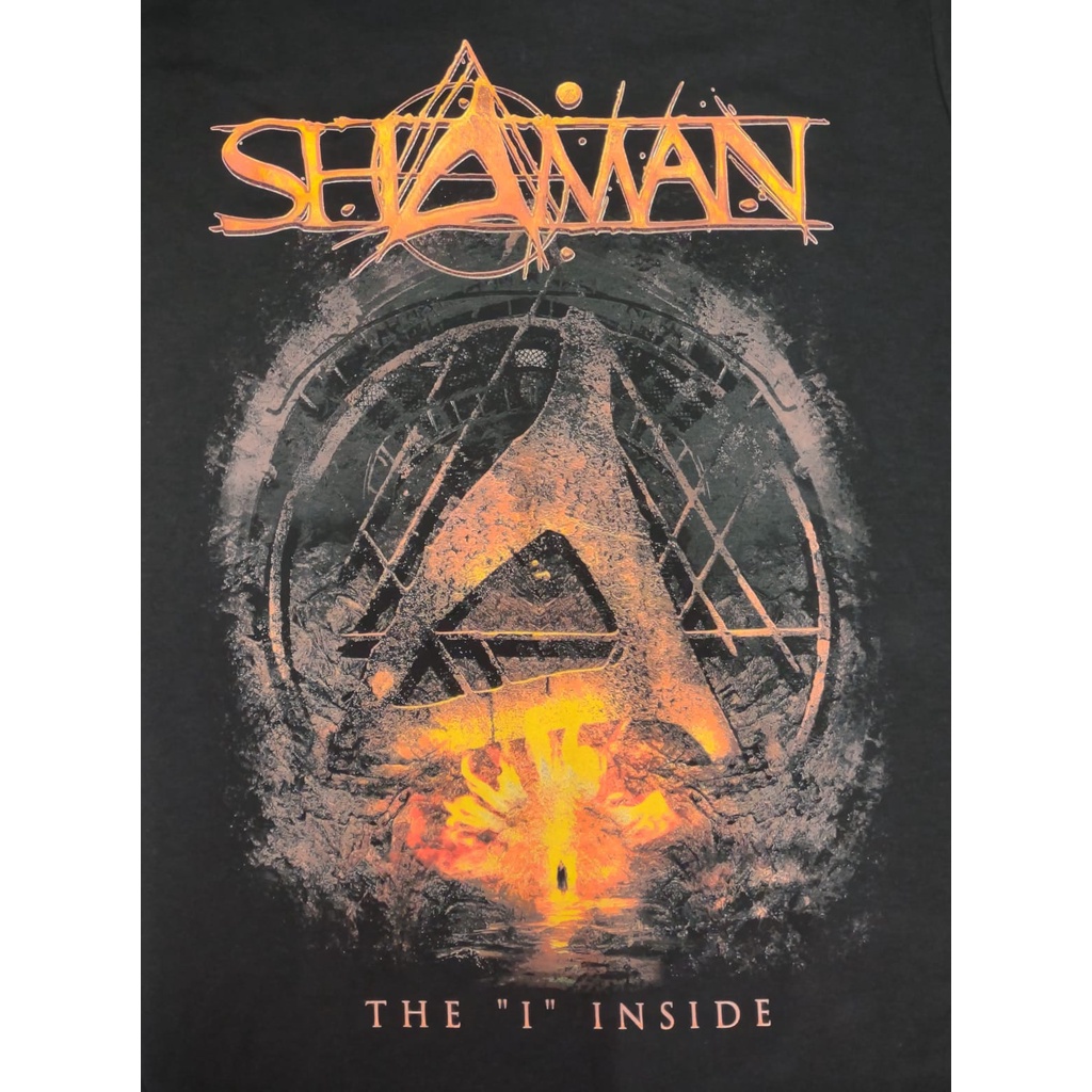 Camiseta Shaman The I Inside Preto Consulado OF0123 | Shopee Brasil