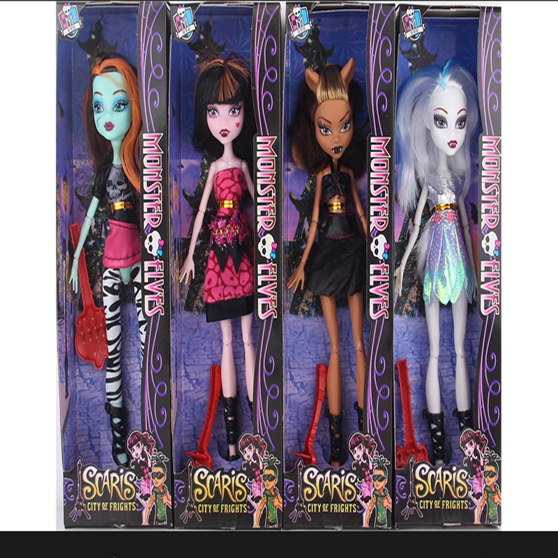 26,5cm Monster Senior High School Doll Elf Multi Joint (Dress Penteado ...