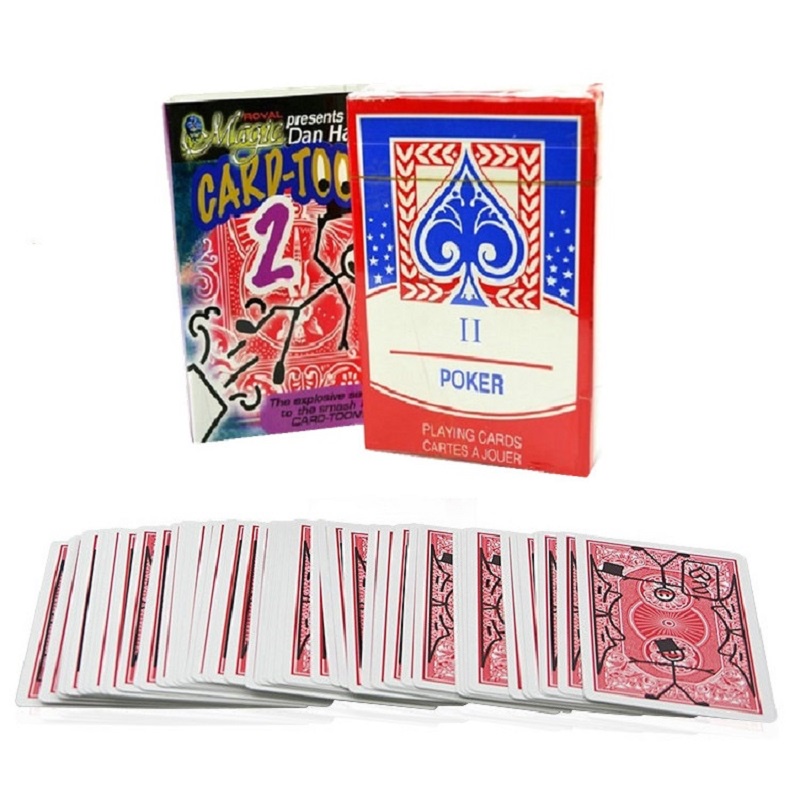 Cartas De Pôquer Magic Cartoon Deck Card-toon v2 Animação Predição ...