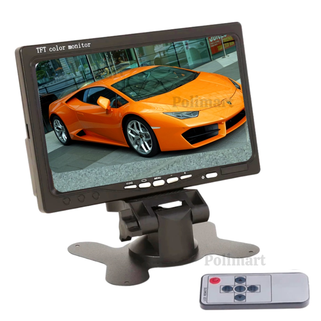 Tela Monitor Veicular Analogica 7" LCD Portátil CFTV (PA) | Shopee Brasil