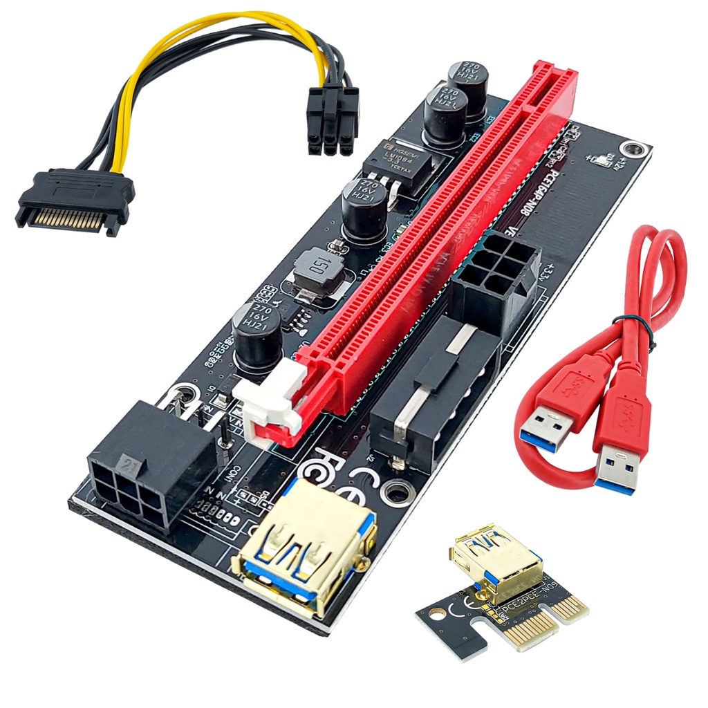 Cabo Adaptador Riser Extensor Flexível Pci-e 3.0 X16 50cm - Escorrega o ...