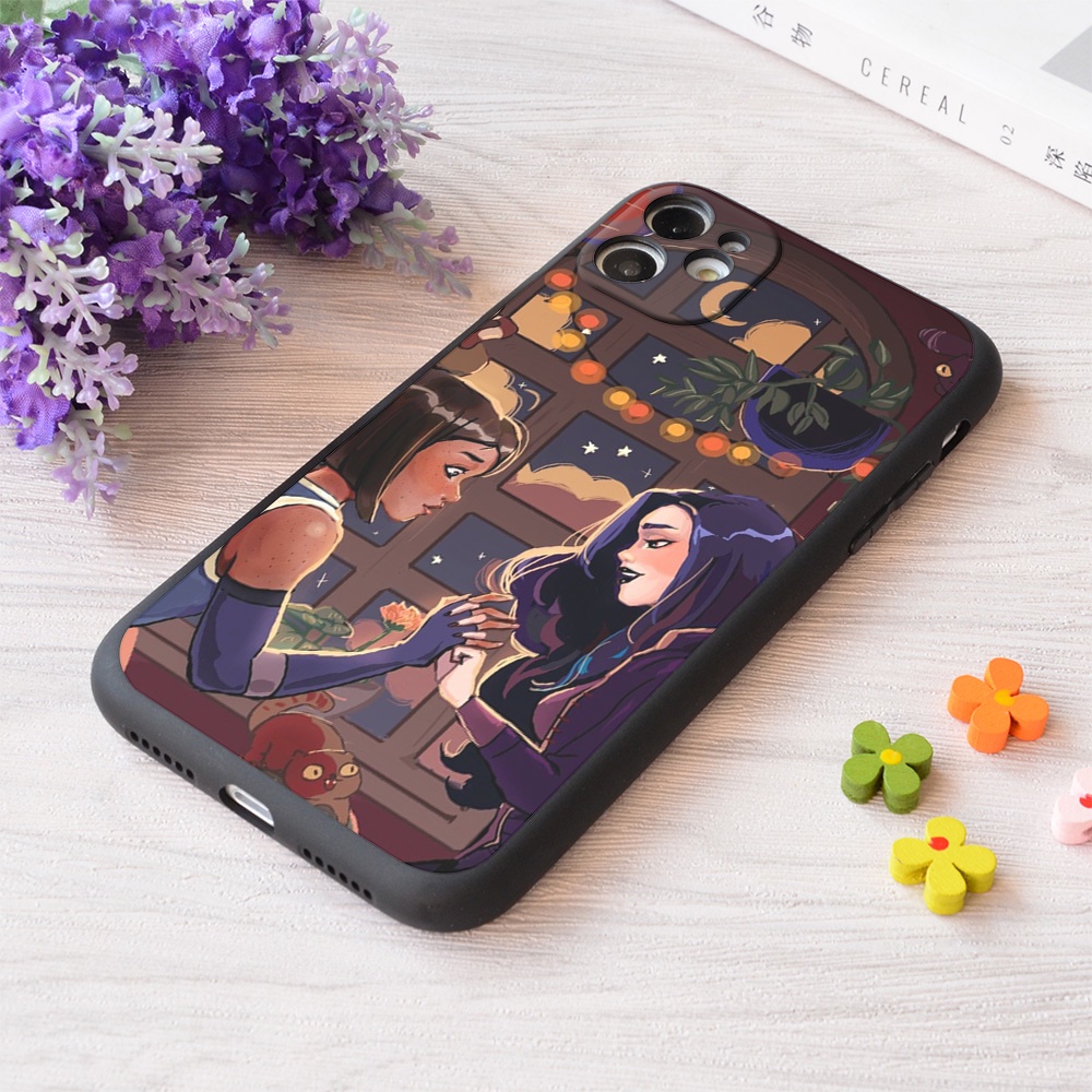 Para O iPhone Korrasami Art Asami E Korra Juntos Imprimir Capa Macia ...