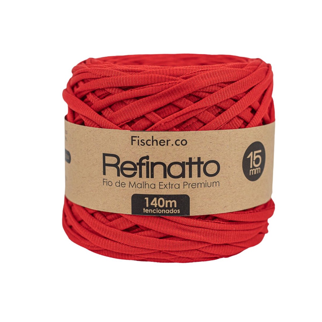 Fio de Malha Extra Premium Refinatto Fischer 15mm -140mts | Shopee Brasil