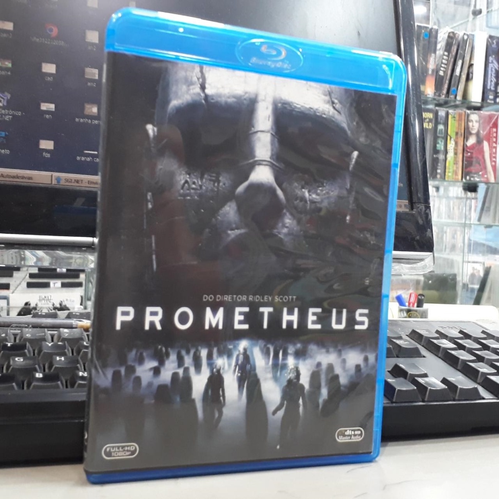 Prometheus - Blu-Ray editora Ridley Scott | Shopee Brasil