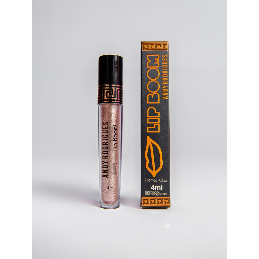 Gloss Lip Boom Andy Rodrigues Juremas Glow Maria Margarida | Shopee Brasil