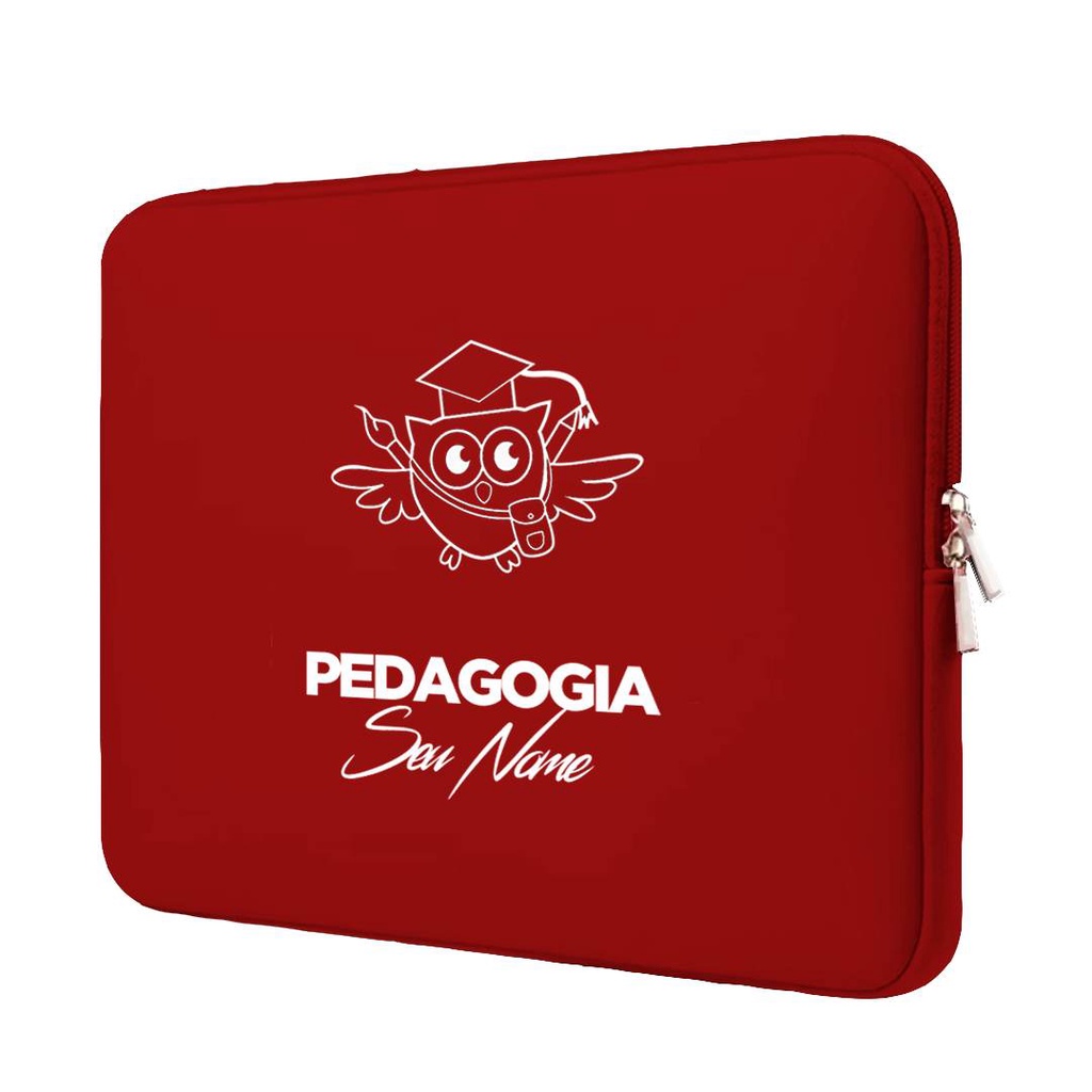 Capa Case Pasta Maleta Notebook Macbook Personalizada Neoprene 15.6/14. ...