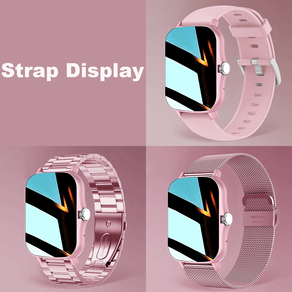 Relógio Smart Watch Mulher Smartwatch Para Android IOS Fitness Tracker ...