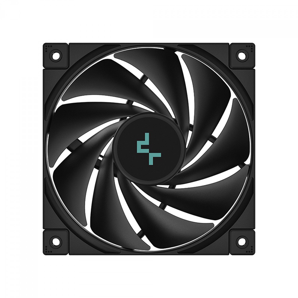 KIT FAN COM 3 UNIDADES DEEPCOOL FK120 120MM - PRETO - Faz a Boa!