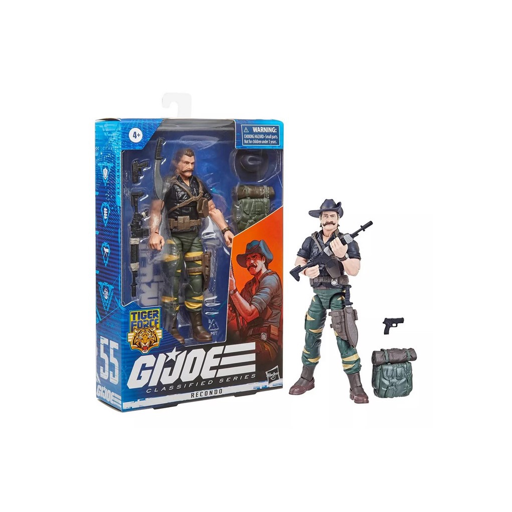 Boneco Gi Joe Recondo Classified Series - Hasbro F4757 | Shopee Brasil