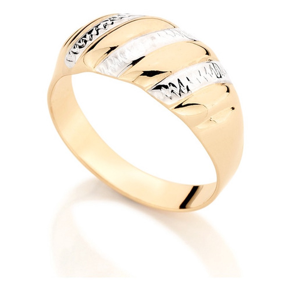 Anel Liso Com Aplique De Rhodium. Rommanel 510486 Vb | Shopee Brasil