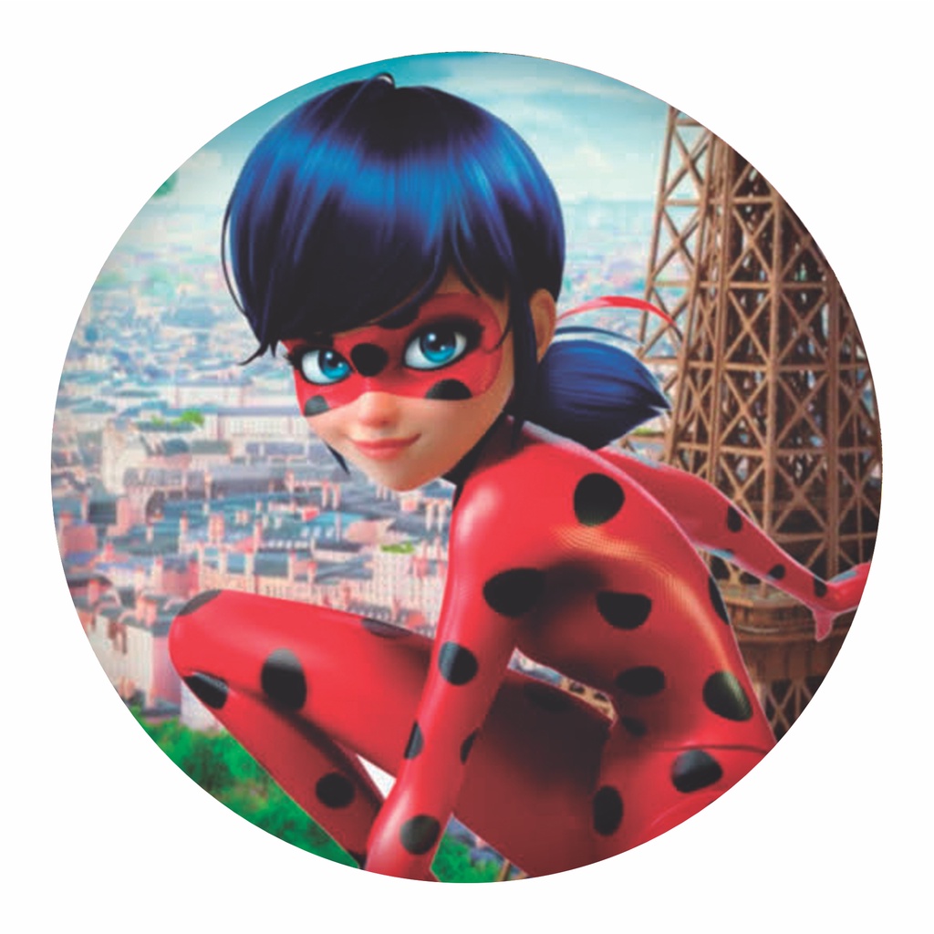 Painel Festa Redondo Sublimado 3d Tecido C/elástico 1,5 Diam LADY BUG1 | Shopee Brasil