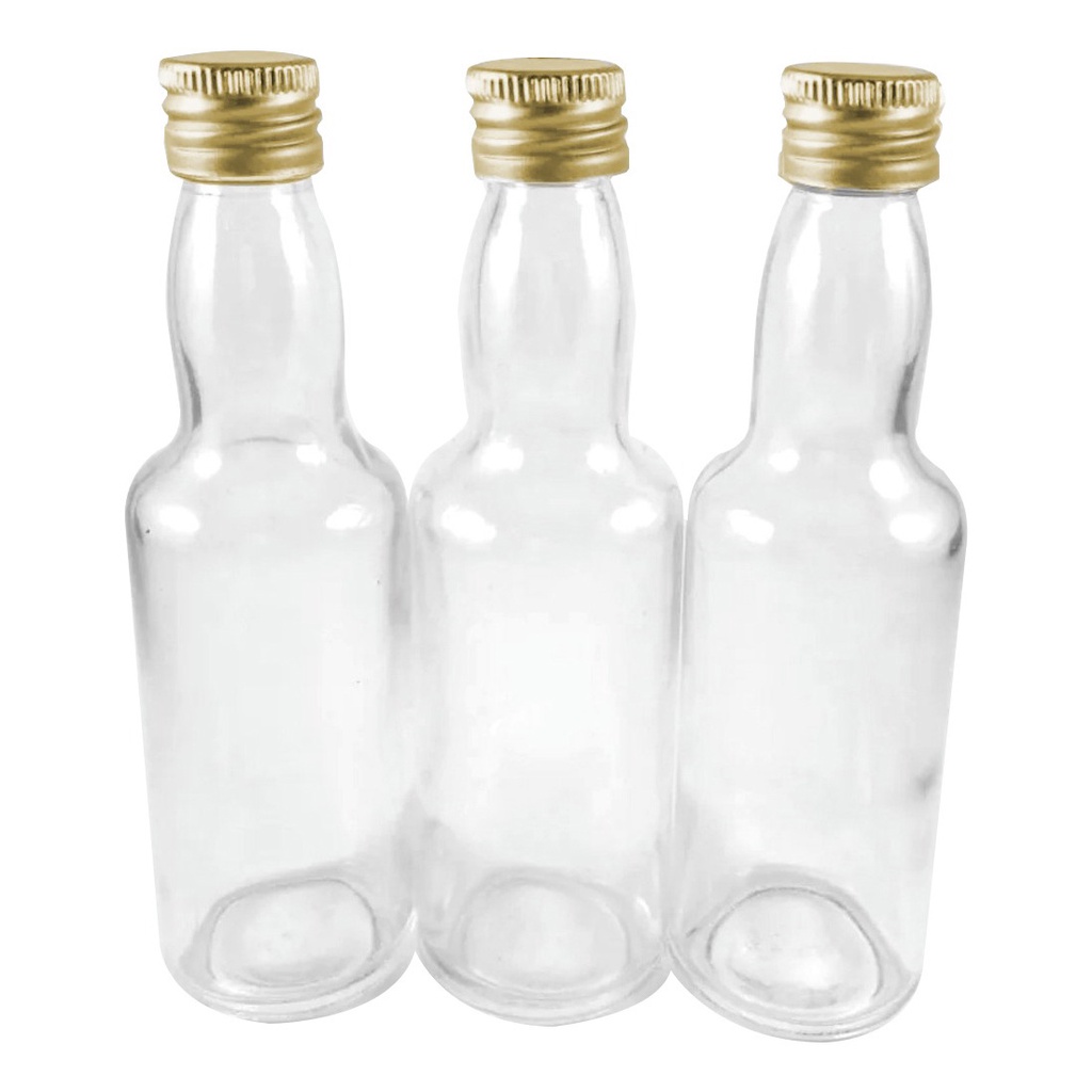 Garrafinhas para Lembrancinhas 60 ml de vidro (10 unid) | Shopee Brasil