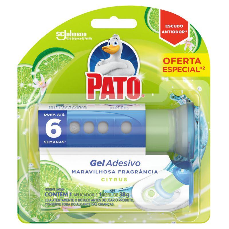 Gel Adesivo Pato Citrus 6 Discos | Shopee Brasil