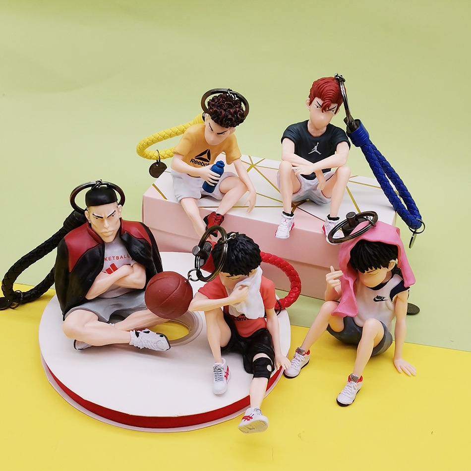 Chaveiro Slam Dunk Anime Conjunto De 5 Sakuragi Hanamichi Mitsui ...