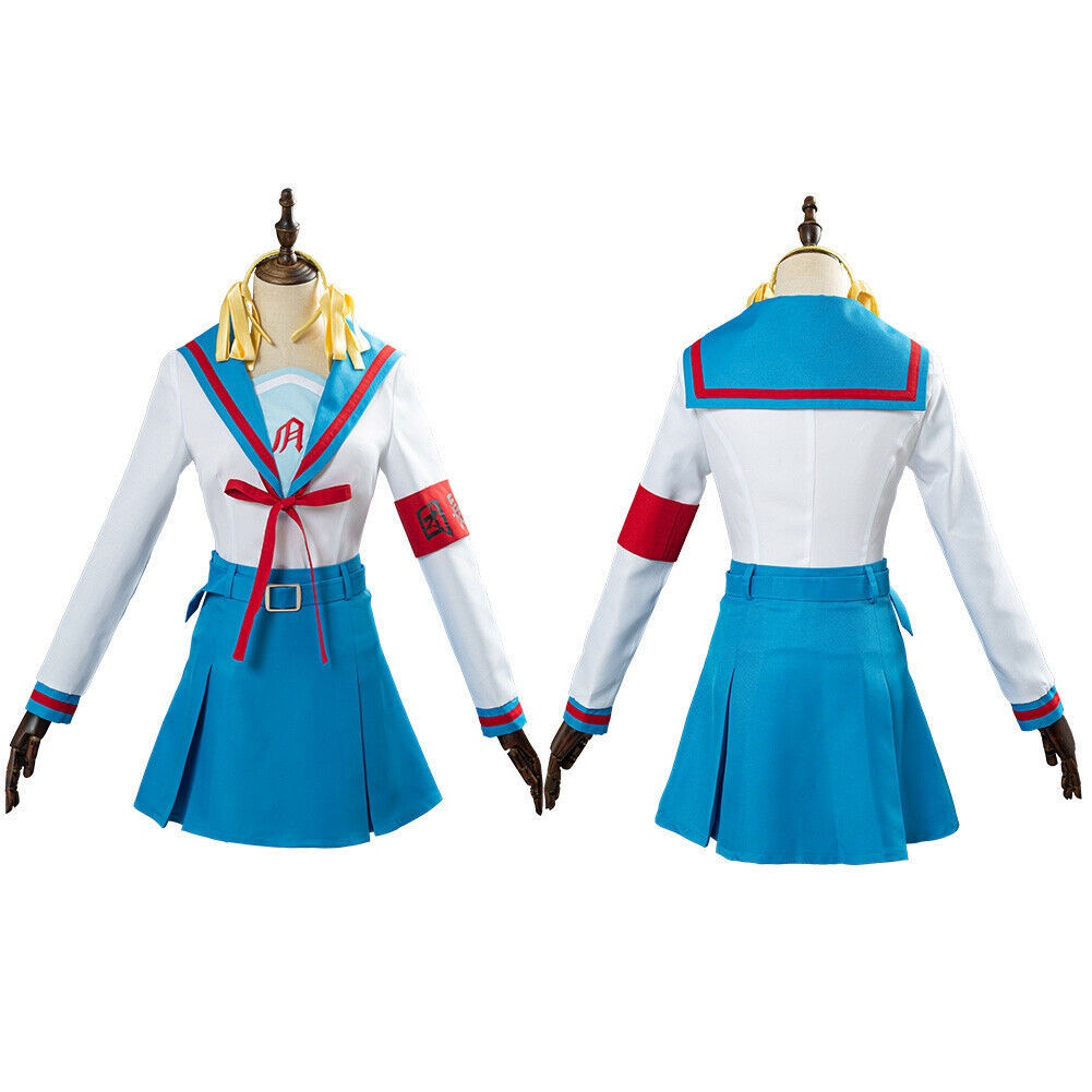 Conjunto Uniforme Marinheiro Maravilha Gong Chunri Melancholy COS Cool Palace Full Cosplay Dia ...