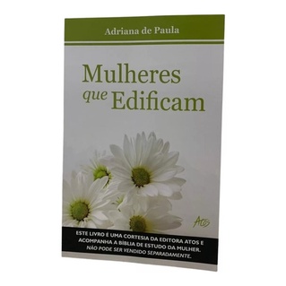 Mulheres Que Edificam Adriana De Paula | Shopee Brasil