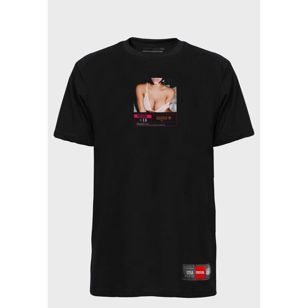 Camiseta Streetwear Prison 18 Shopee Brasil
