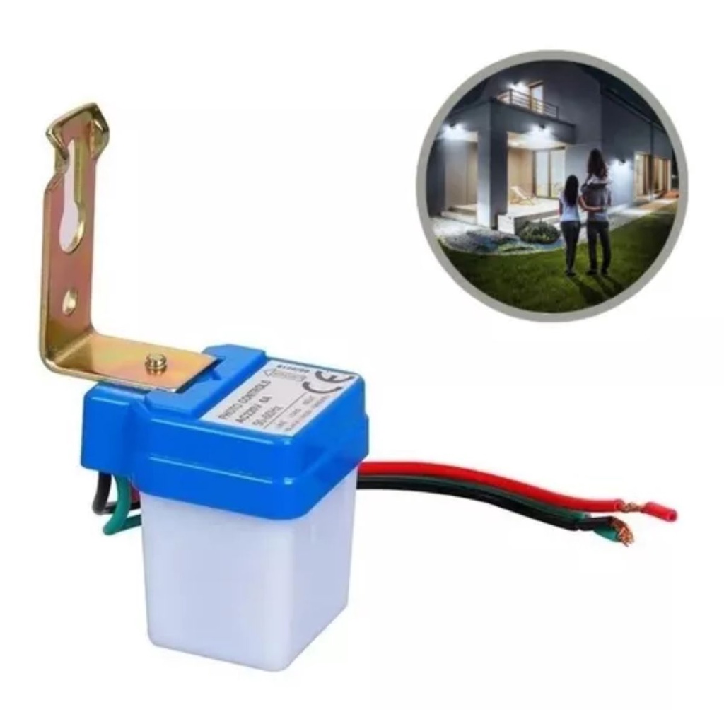 Sensor Luminosidade Relé Poste Bsm-d03 Acende Luz Fotocélula.Sensor ...