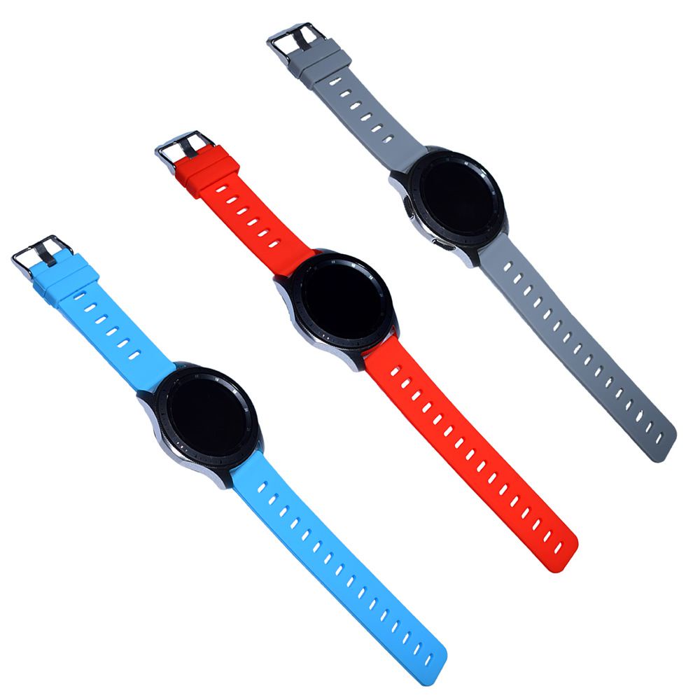 Pulseira 22mm Silicone compativel com Samsung Gear 2 Sm-R380 Sm-R381 Sm ...