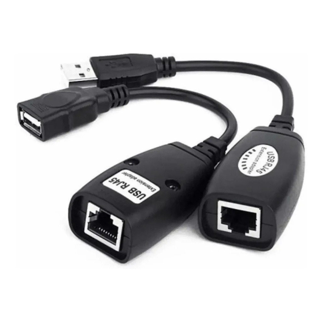 Cabo Extensor Usb Até 50 Metros Via Rj45 P/ Teclado Mouse | Shopee Brasil