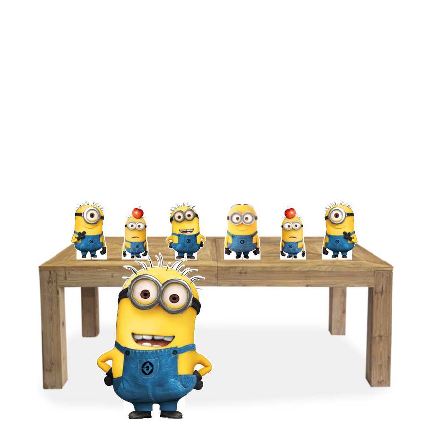 Kit Display MDF Minions 1 Totem + 6 Displays | Shopee Brasil