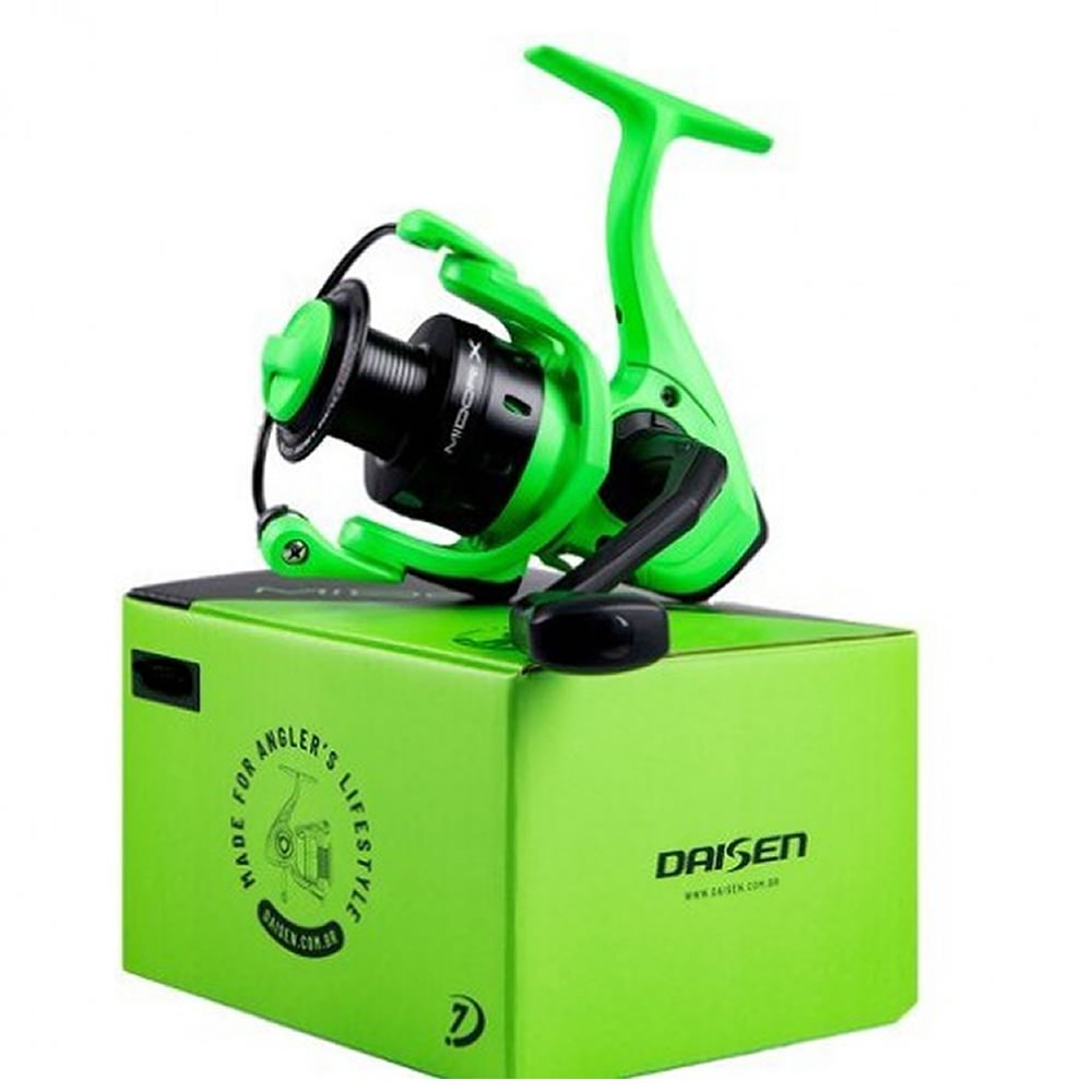 Molinete Maruri Daisen Midori X 2000 - 7 Rolamentos | Shopee Brasil