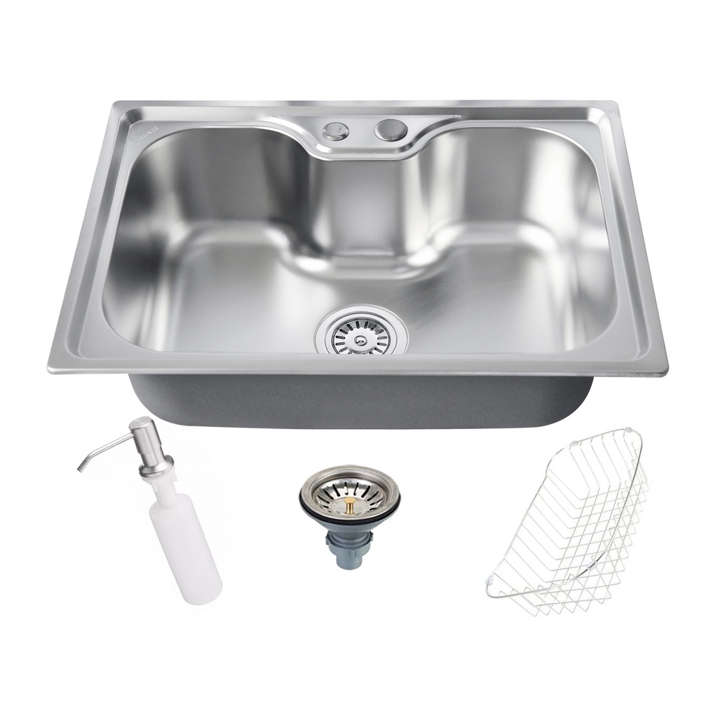 Kit Pia Gourmet Cuba Cozinha Gourmet Aço Inox Luxo Com Acessórios 60x42 ...