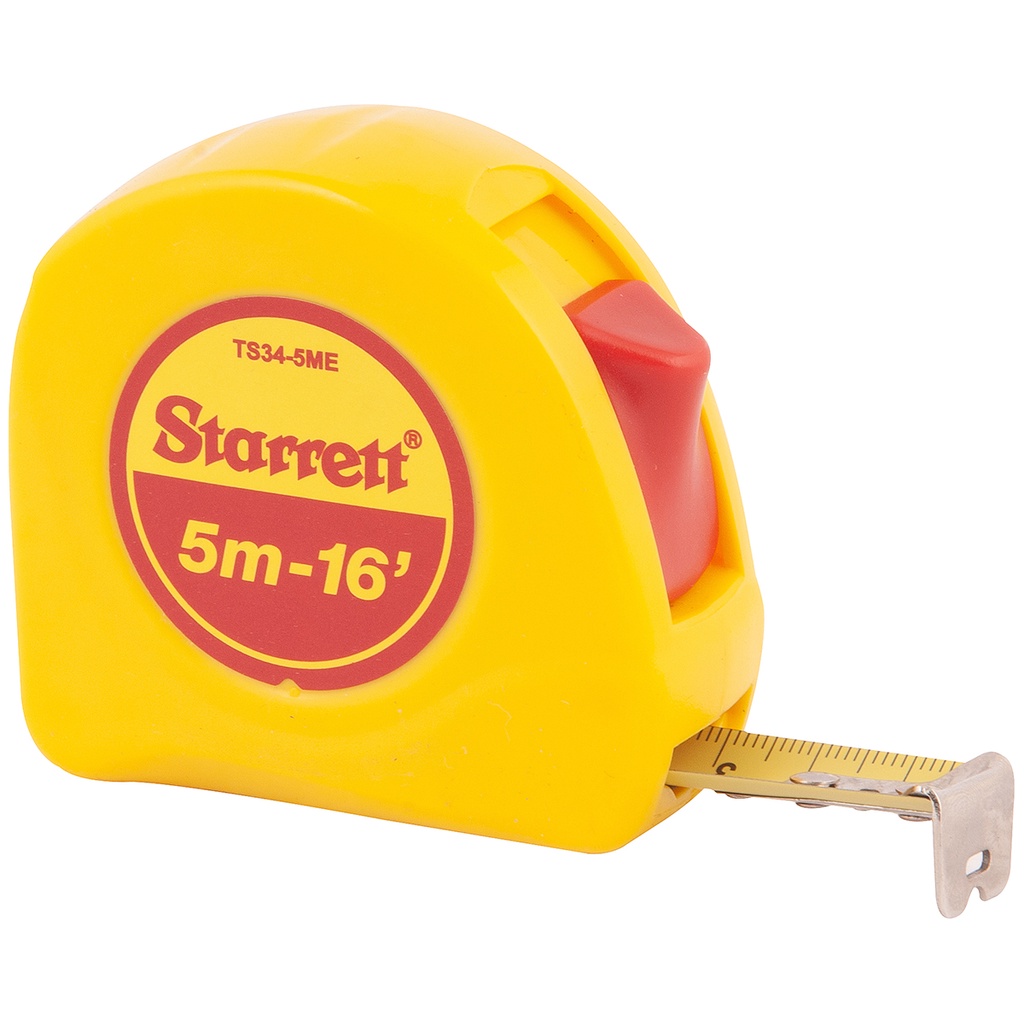 Trena Fita Metrica de Bolso Profissional DTS34-5 ME 5M Starrent Metal ...