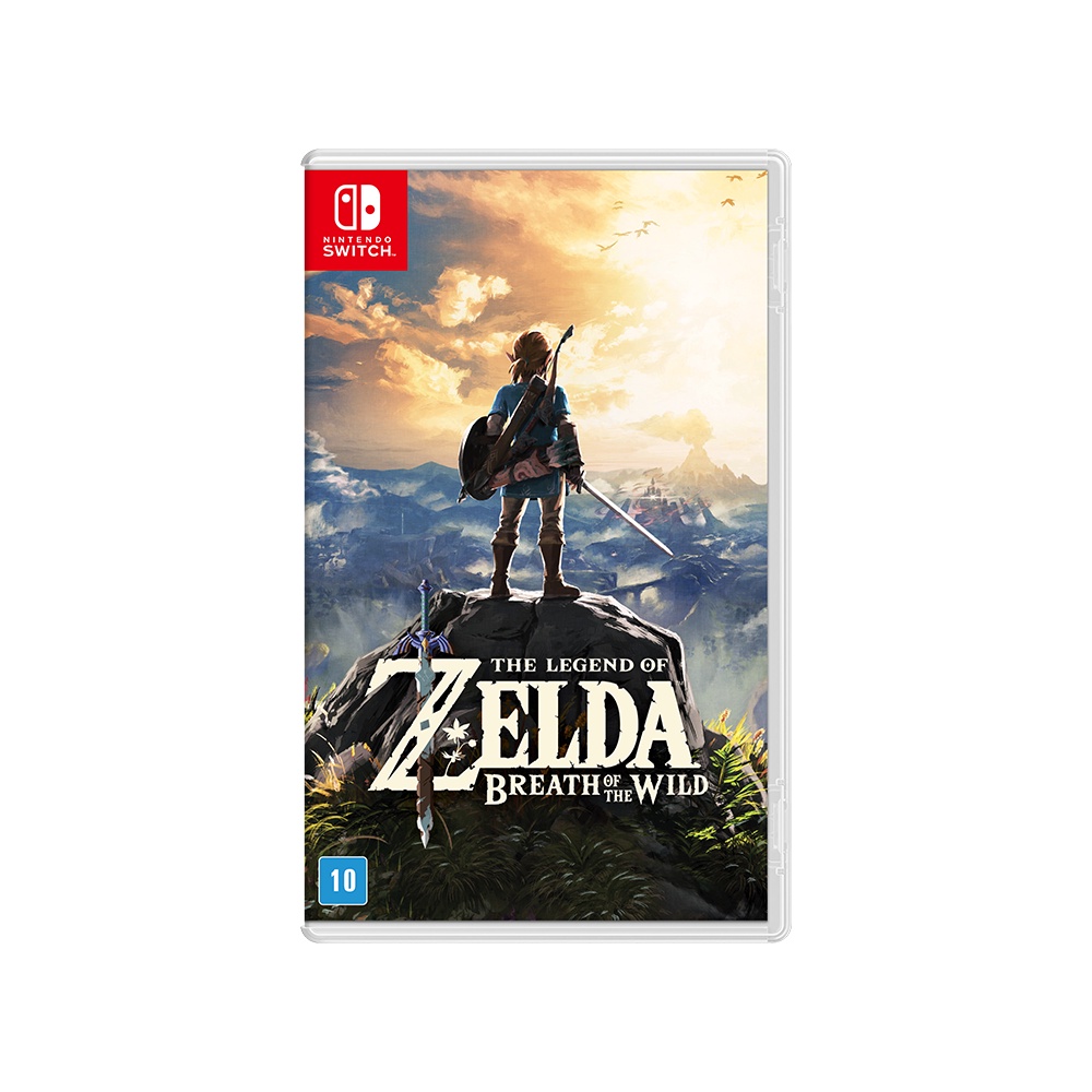Jogo The Legend Of Zelda: Breath Of The Wild - Nintendo Switch | Shopee Brasil