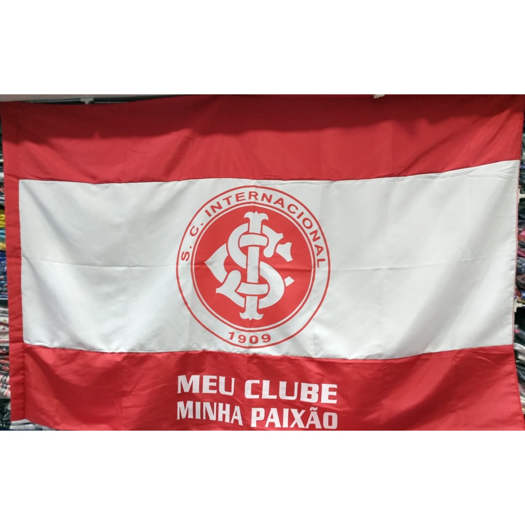 Nova Bandeira Do Internacional Grande Oficial -220cm X 150cm | Shopee ...
