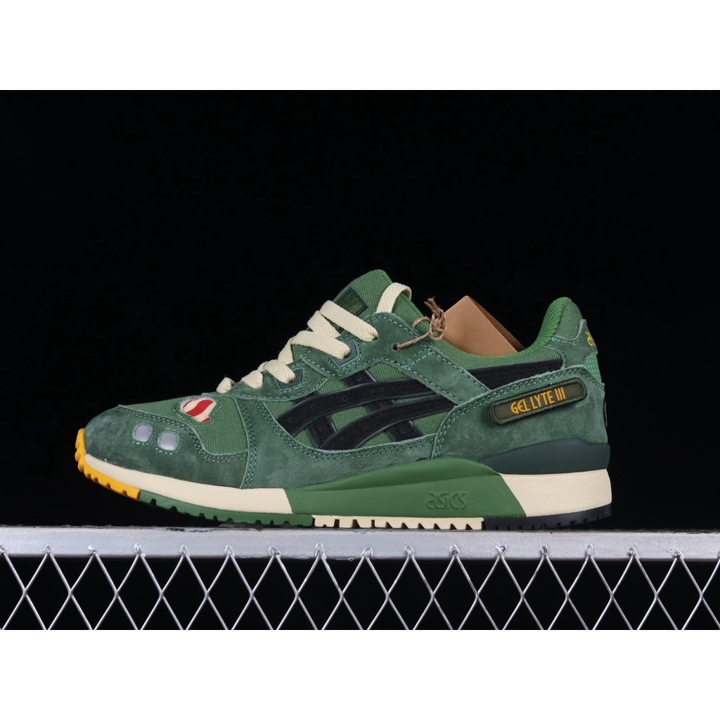 Tenis Evisu x Asics Gel-Lyte III Sapato De Corrida Almofadado De Ar ...