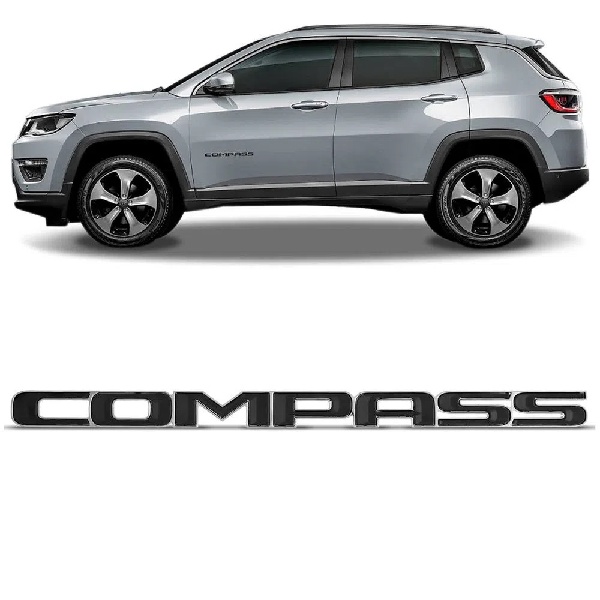 EMBLEMA LATERAL JEEP COMPASS 2016 2022 ( COMPASS ) | Shopee Brasil