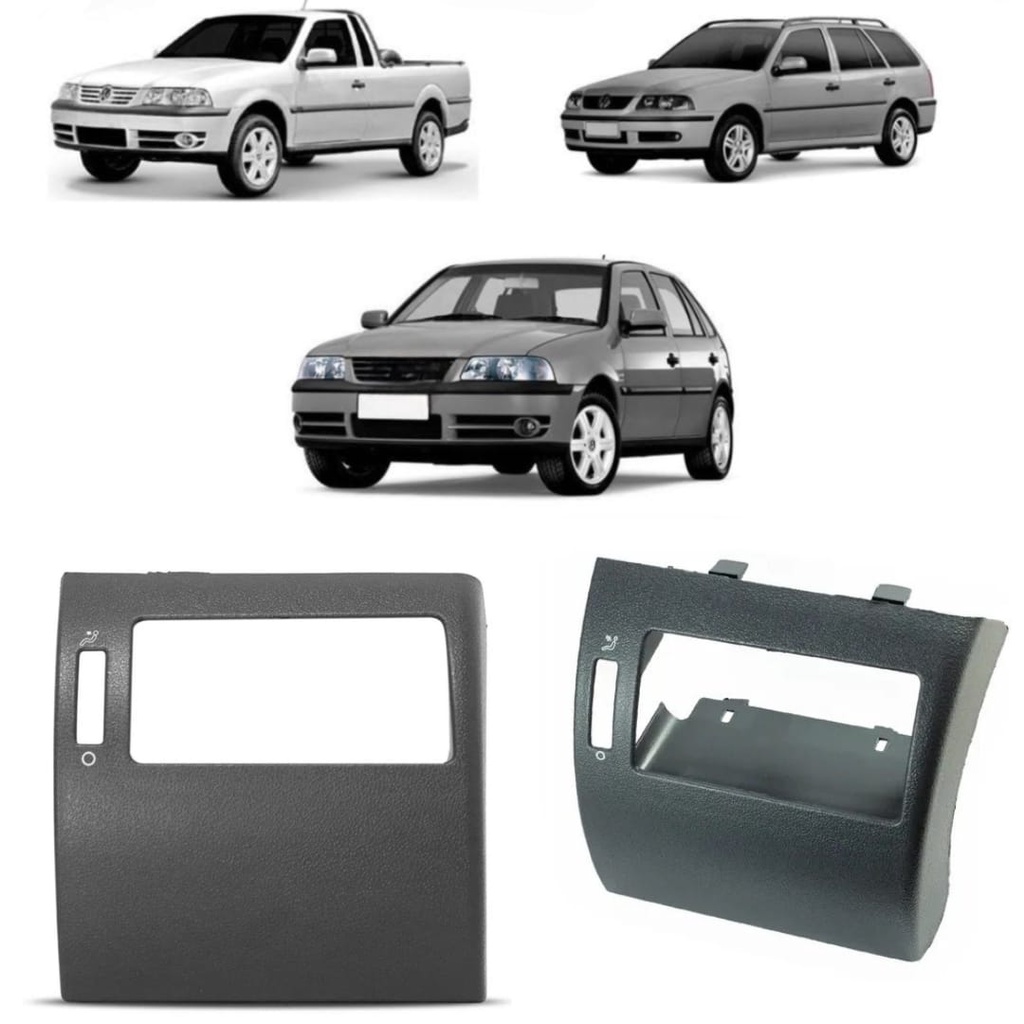 MOLDURA PAINEL GOL PARATI SAVEIRO G3 CINZA ANTRACITE DIREITO | Shopee ...