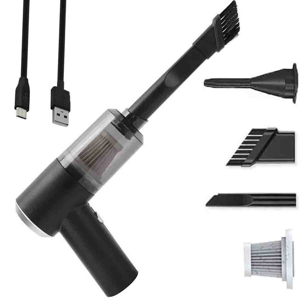 Aspirador Po Sem Fio Portatil Soprador Limpeza Eficiente Limpa Casa ...