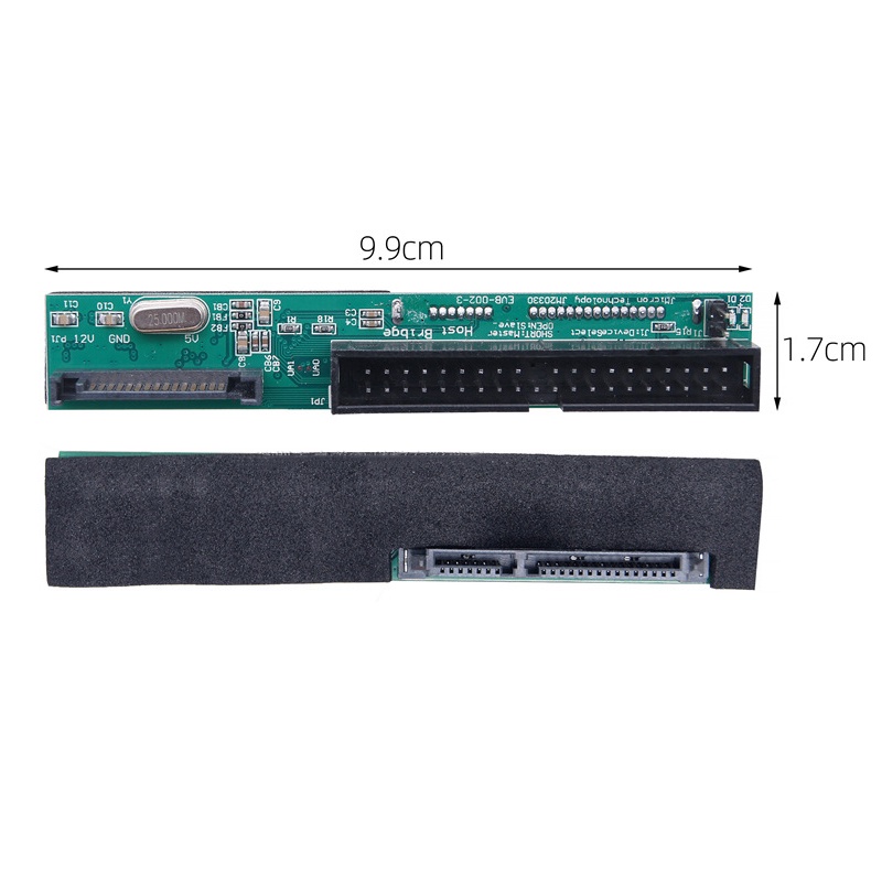 SATA para IDE Adaptador 2.5 "SATA Fêmea para 3.5" IDE Macho Conversor ...