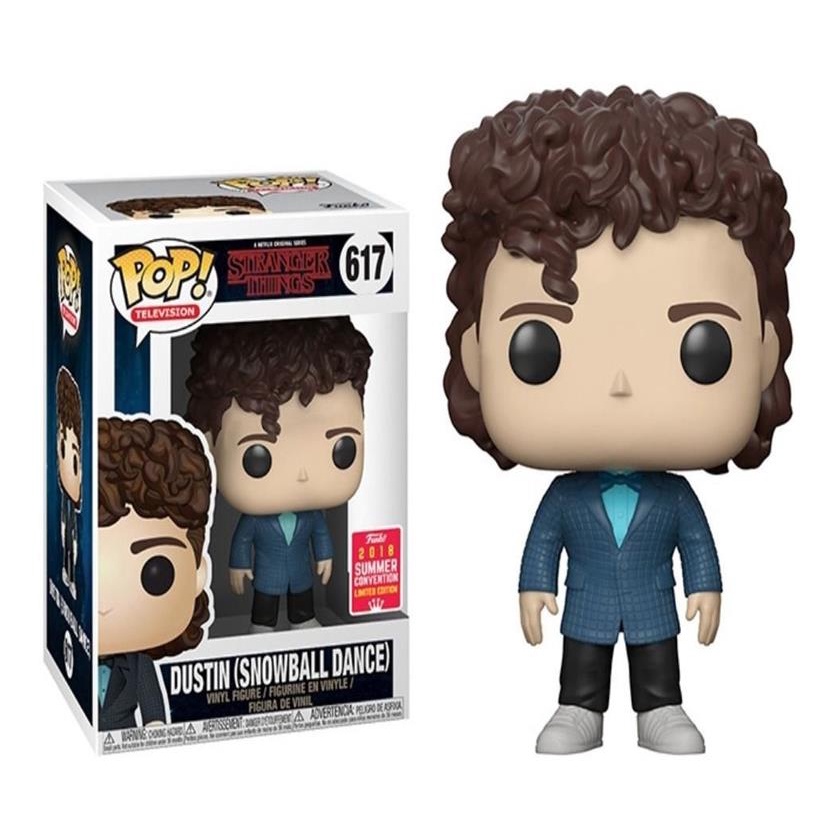 Funko Pop! Stranger Things Dustin Snowball 617 Exclusivo | Shopee Brasil