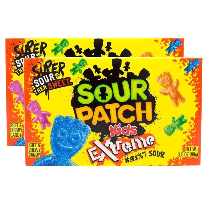 kit 2 Bala Azedinha Sour Patch kits Extreme 99g | Shopee Brasil
