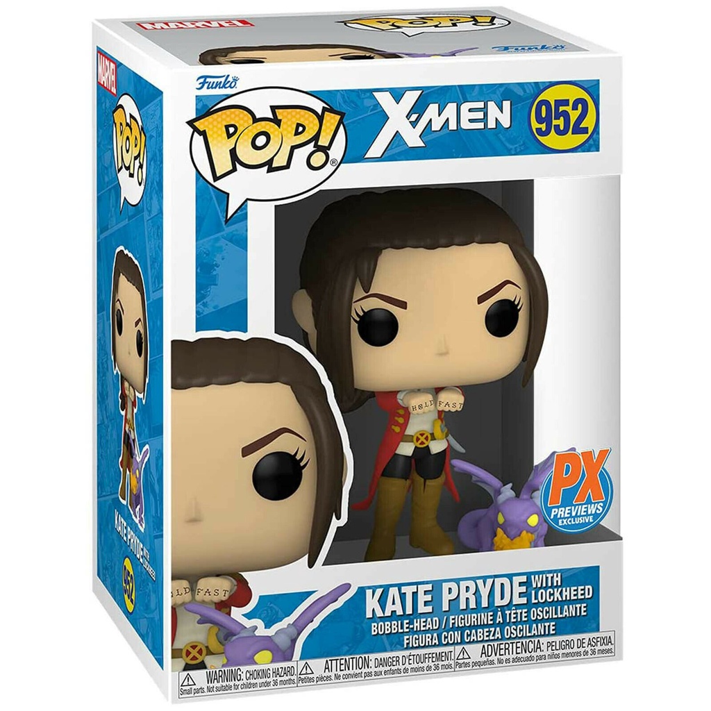 Funko Pop Marvel X-Men Kate Pryde with Lockheed #952 PX Previews ...