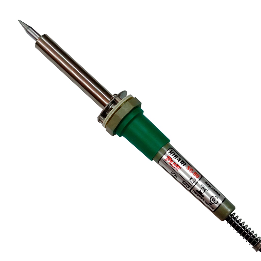 Ferro De Solda Hikari Plus Profissional 127v 50w Sc-60 - Melhora o Preço