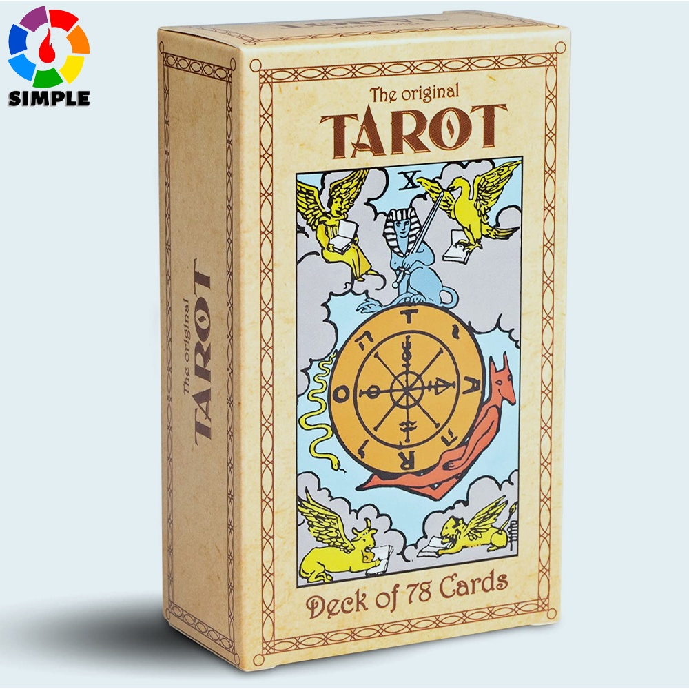 Original Tarot Cards Deck Classic Design Designed In 1910 By Pamela Colman Smith 78 Card Deck ...
