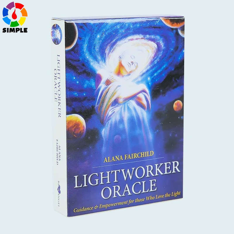 LIGHTWORKER ORACLE Board Game Fate Tarot Cards Deck | Shopee Brasil