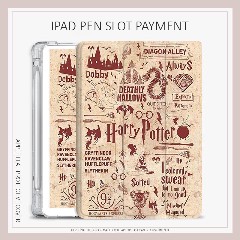 Caixa Harry Potter iPad gen7/8/9 mini4/5/6 air4 gen10 2022 pro11 Capa ...