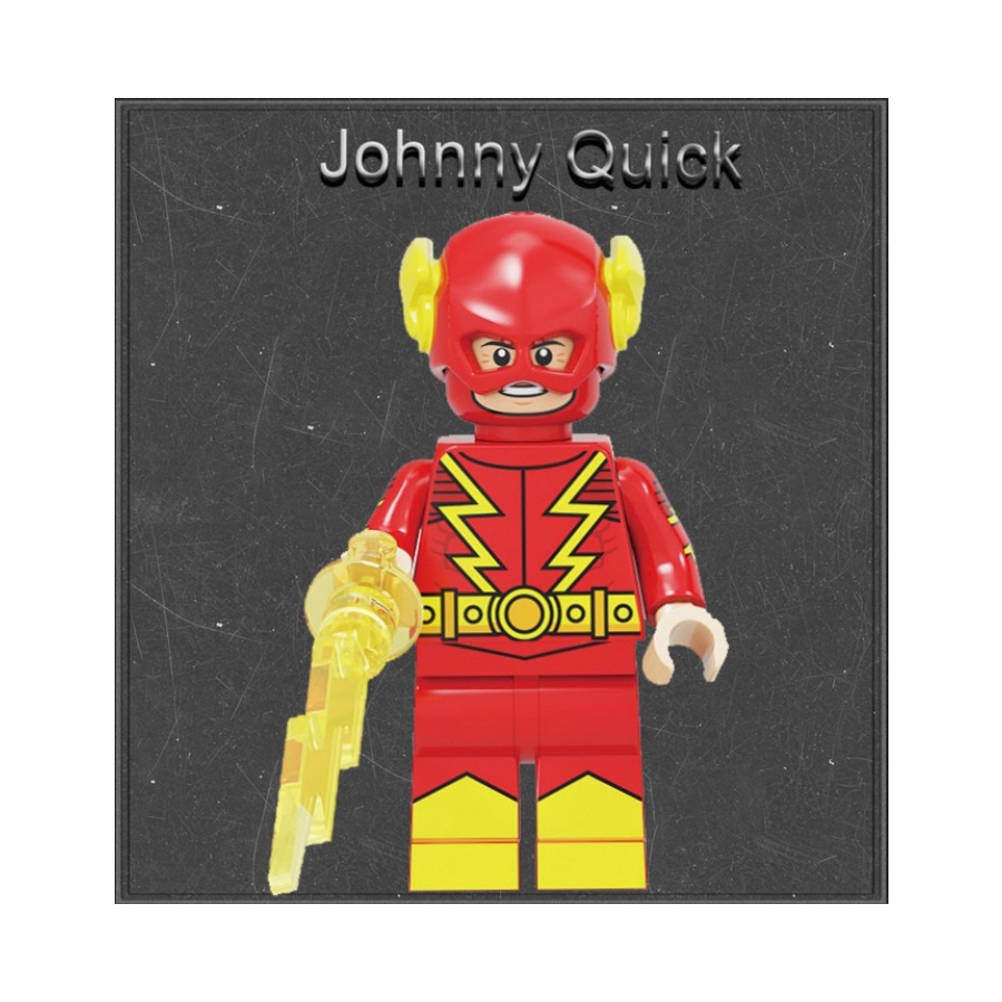 Marvel Johnny Quick Bloco de Montar Tipo Legoi | Shopee Brasil