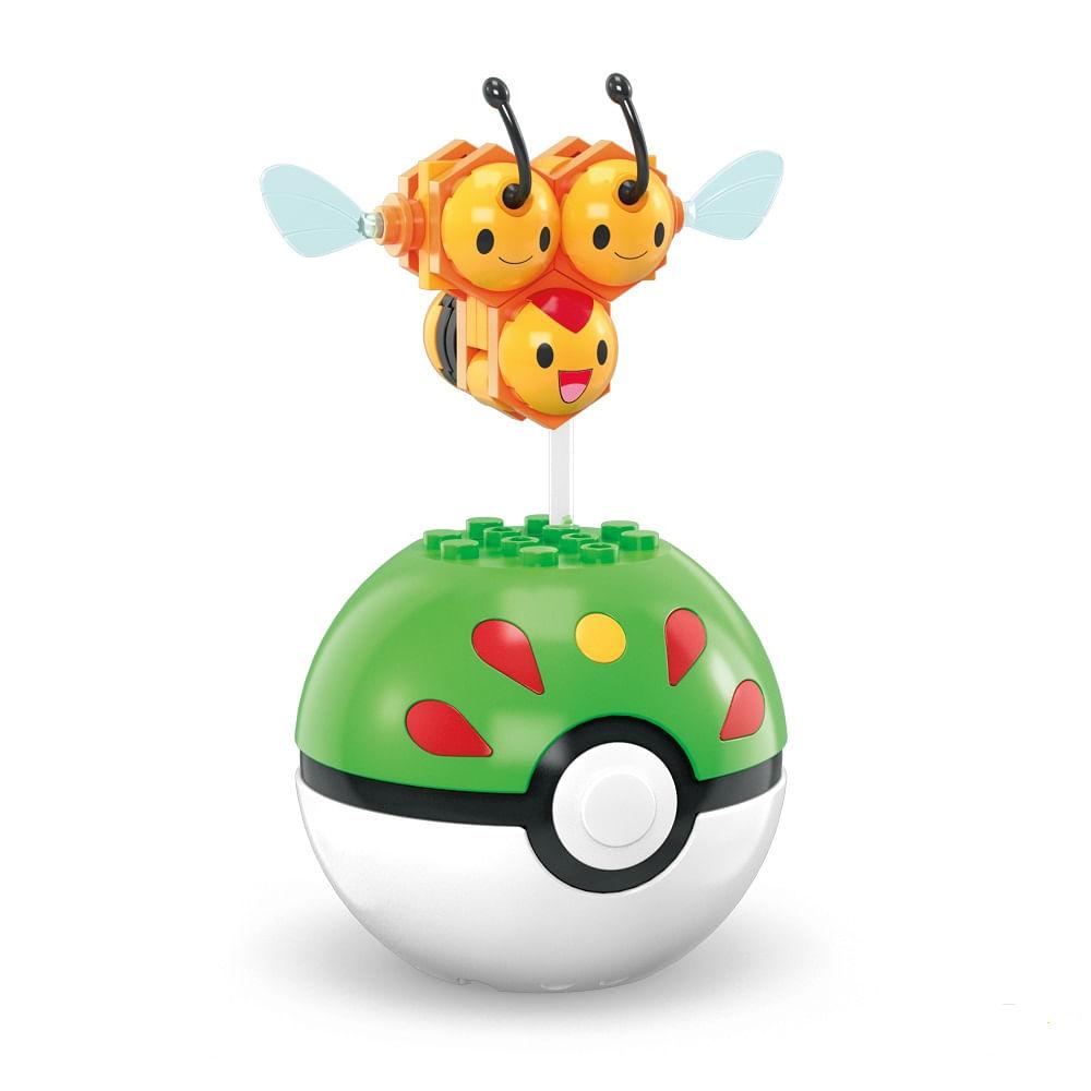 Mega Construx Pokémon Pokebola Combee - Mattel | Shopee Brasil